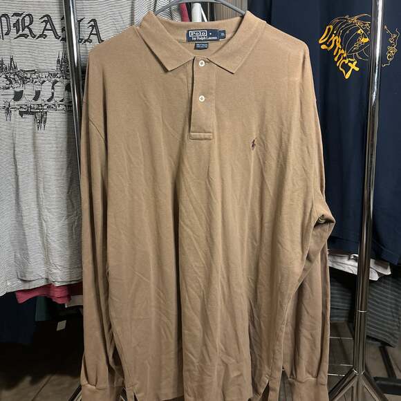 Polo Ralph Lauren | Shirts | Polo Ralph Lauren Mens Light Brown Long ...